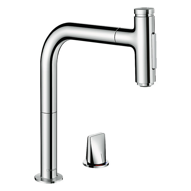 hansgrohe C51-F450-06 1.0 Bowl Kitchen Sink & Tap Bundle - 43217000