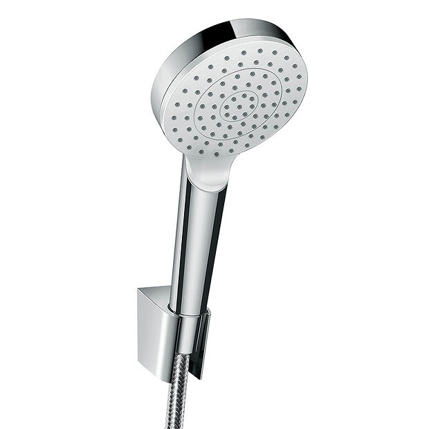 hansgrohe Crometta EcoSmart 1 Spray Handshower with Holder & Hose ...