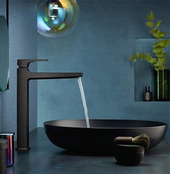 hansgrohe Metropol Single Lever Basin Mixer 260 with Lever Handle and ...