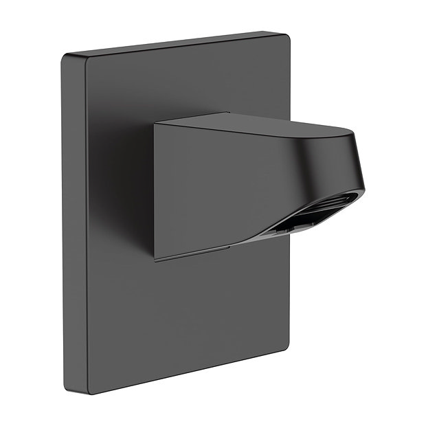 hansgrohe Pulsify Wall Connector for Overhead Shower 105 - Matt Black