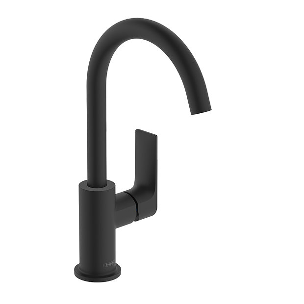hansgrohe Rebris E Single lever basin Mixer 210 with Swivel Spout und ...