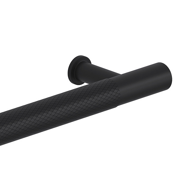 Heritage Black Bar Handle 192mm - AHBL109 | Victorian Plumbing UK