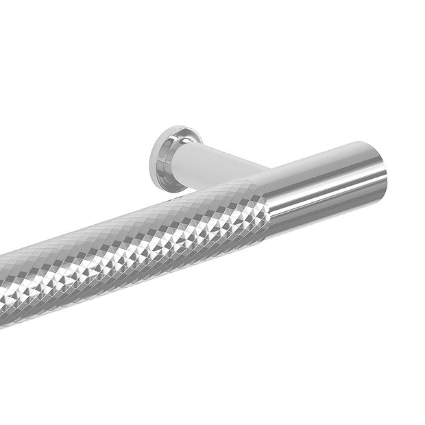 Heritage Chrome Bar Handle 192mm - AHC109 | Victorian Plumbing UK