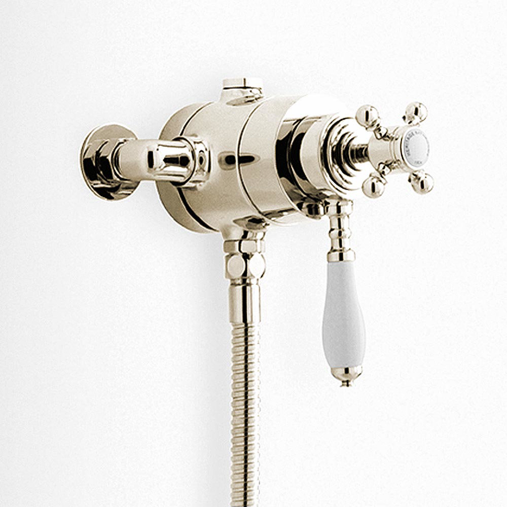 Heritage Dual Control Exposed Shower Valve | Vintage Gold | Online Now