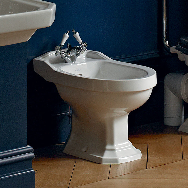 Heritage Granley 1TH Bidet | Available At Victorian Plumbing.co.uk Now