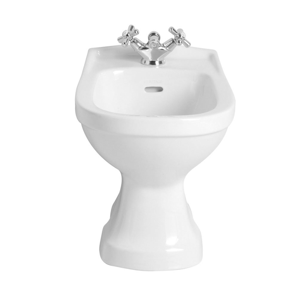 Heritage Rhyland 1TH Bidet | Now Available At Victorian Plumbing.co.uk