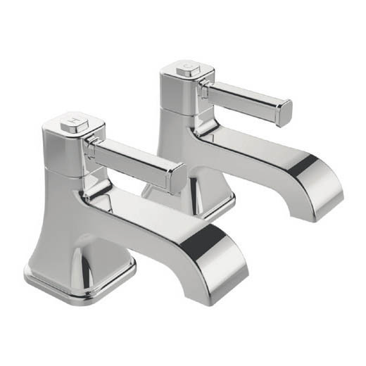 Heritage Somersby Basin Pillar Taps | Now At Victorian Plumbing.co.uk