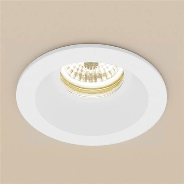 HIB Calibre Round Recessed LED Showerlight - Warm White - 5980