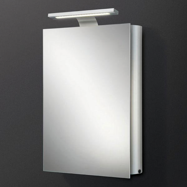 HiB Electron LED Aluminium Mirror Cabinet (42600) | Victorian Plumbing
