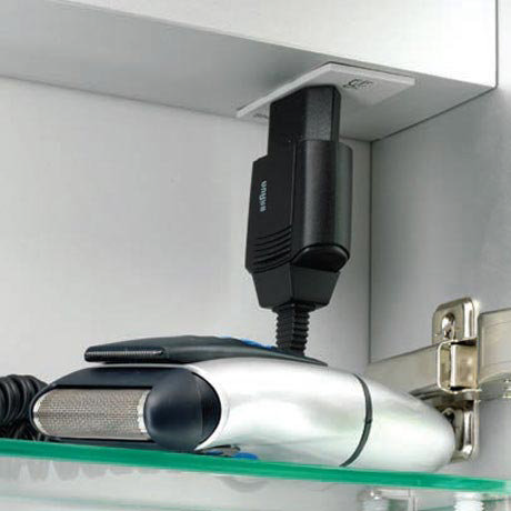 HIB Flare LED Mirrored Cabinet - 44900 | Victorian Plumbing