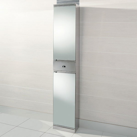 HIB - Siva Stainless Steel Cabinets - 1043371 at Victorian Plumbing UK