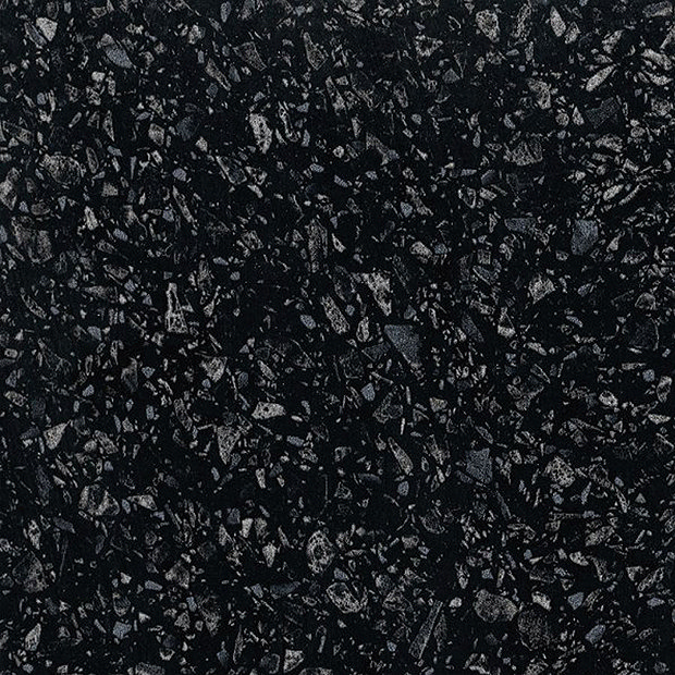 Hudson Reed 2000 x 365mm Black Astral Quartz Laminate Worktop ...
