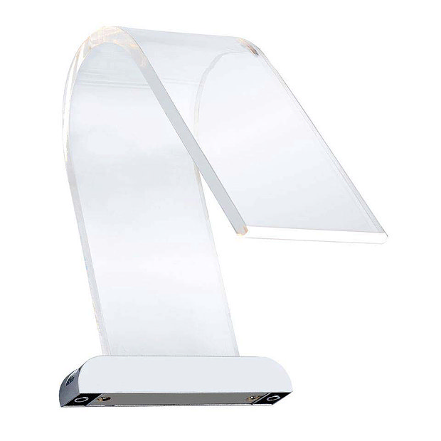 Sensio Cascade Curved Acrylic LED Over Mirror Light