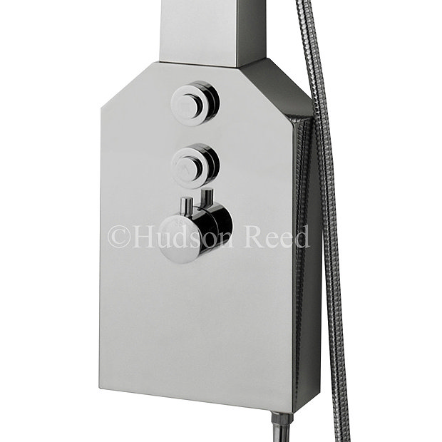 Hudson Reed - Glitz Thermostatic Shower Panel - AS362 at Victorian ...
