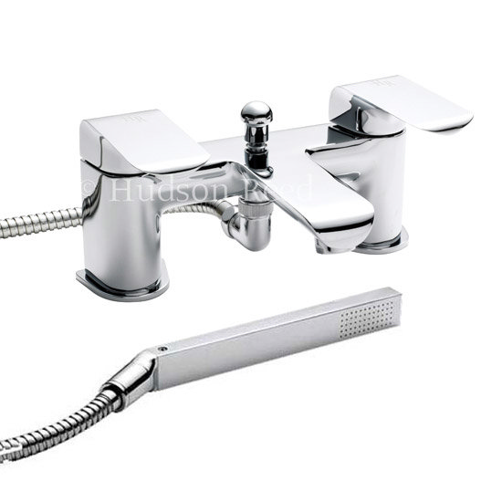 Hudson Reed - Hero Bath/Shower Mixer with Shower Kit and Wall Bracket ...
