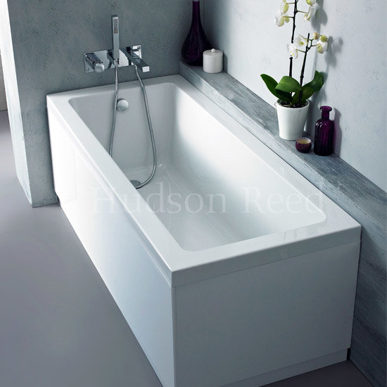 Linton Eternalite Square Single Ended Bath & Legset - 4 Size Options at ...