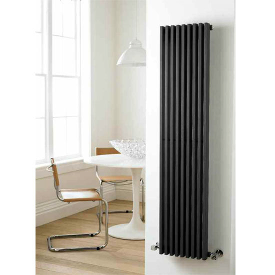 Hudson Reed Parallel Single Panel Designer Radiator - 1800 x 342mm at ...