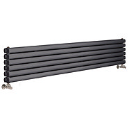 Hudson Reed Revive Horizontal Double Panel Radiator 1500 X 354mm Hudson Reed Revive Horizontal Double Panel Radiator 1500 X 354mm