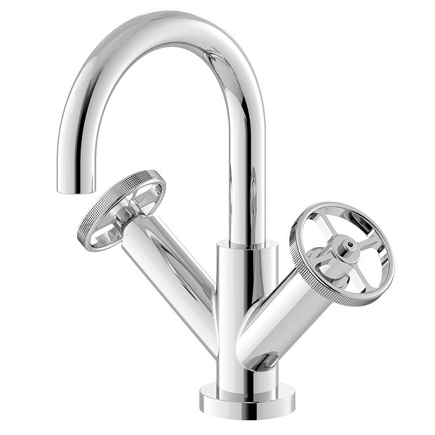 Hudson Reed Revolution Industrial Mono Basin Mixer with Waste - TIW315 ...