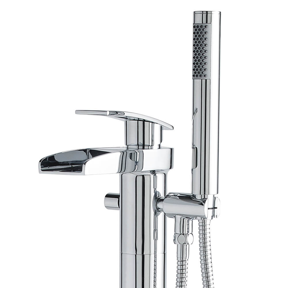 Hudson Reed Rhyme Open Spout Freestanding Bath Shower Mixer - TFR392