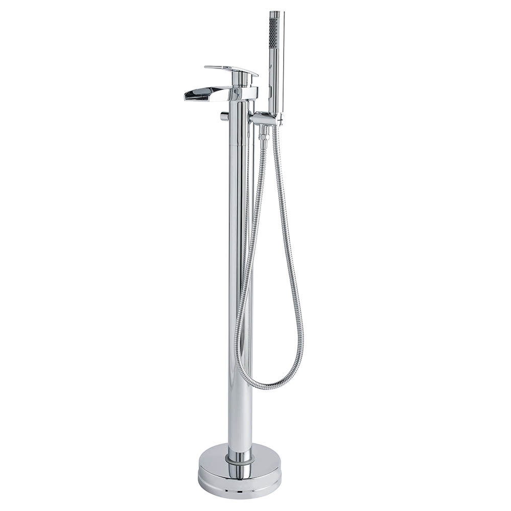 Hudson Reed Rhyme Open Spout Freestanding Bath Shower Mixer - TFR392