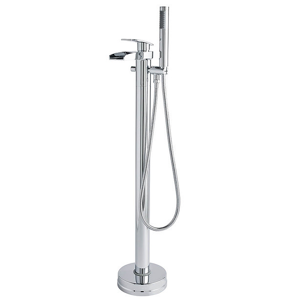 Hudson Reed Rhyme Open Spout Freestanding Bath Shower Mixer - TFR392