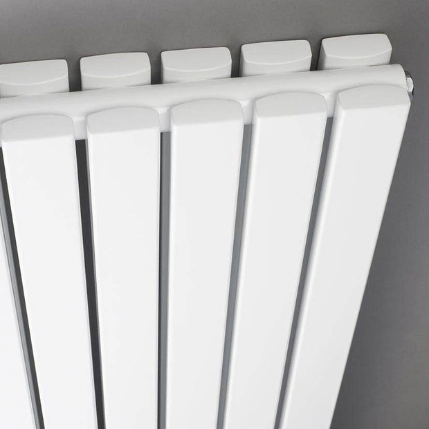Hudson Reed Sloane 600 x 412mm Horizontal Double Panel Radiator ...