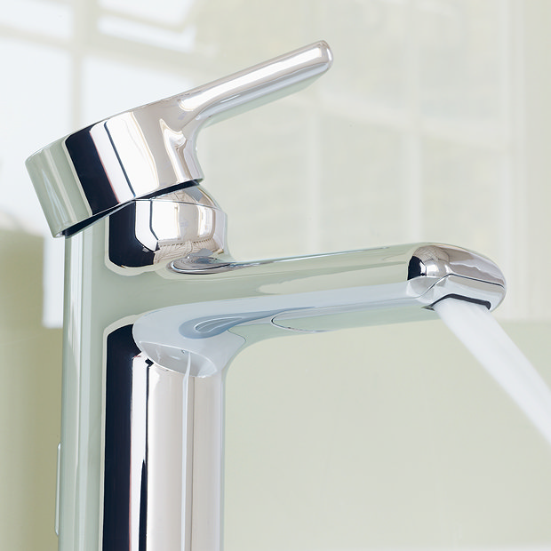 Ideal Standard Attitude Mono Basin Mixer With Waterfall Outlet + Waste ...