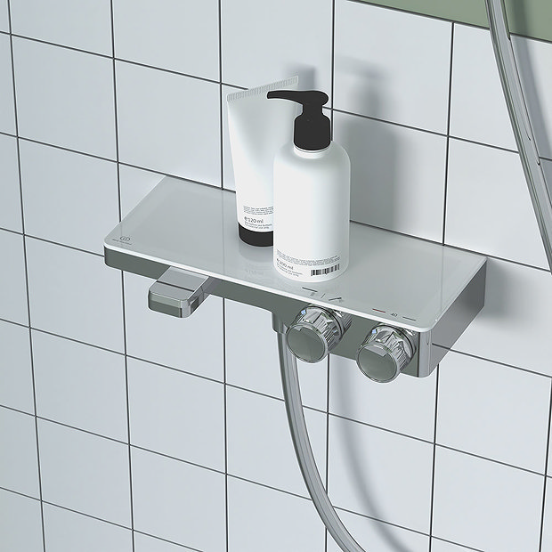 Ideal Standard Ceratherm S200 Exposed Thermostatic Wall Mounted Shelf ...