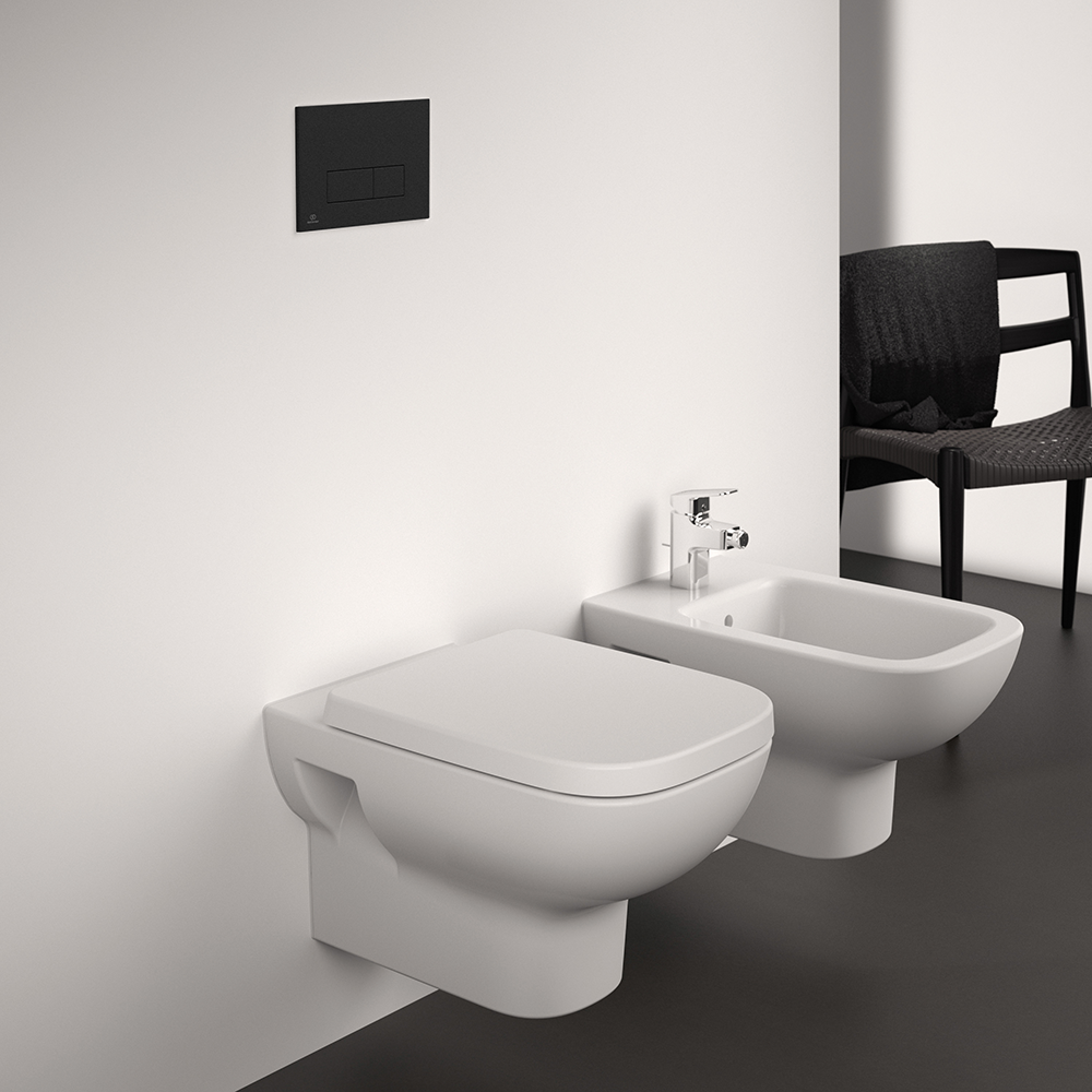Ideal Standard i.Life A Rimless Toilet + Concealed WC Cistern with Wall ...