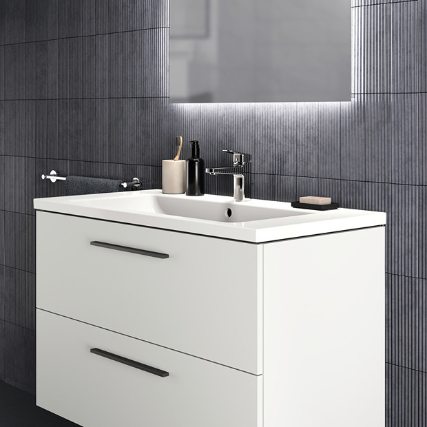 Ideal Standard i.Life B 1000mm Matt White 2 Drawer Wall Hung Vanity ...