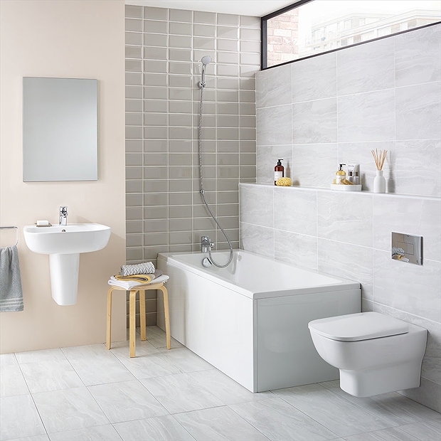 Ideal Standard Tempo Arc 1700 x 700mm 0TH Single Ended Idealform Bath