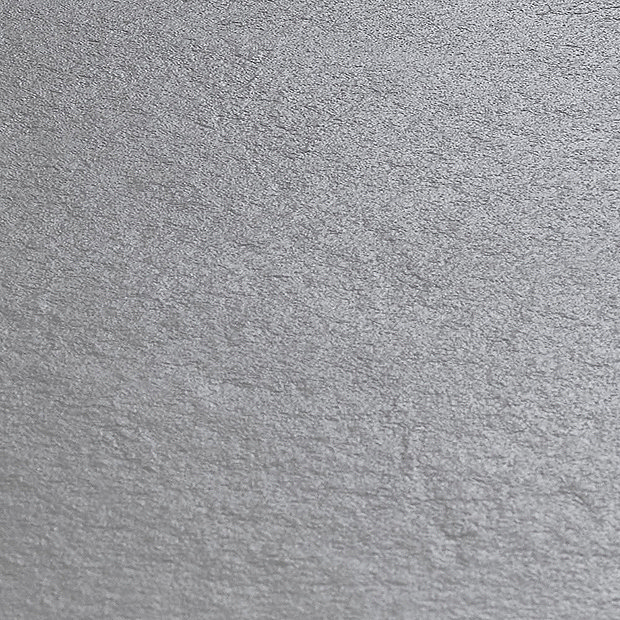 Graphite Slate Effect Rectangular Tray 1700 x 800mm + Chrome Waste ...