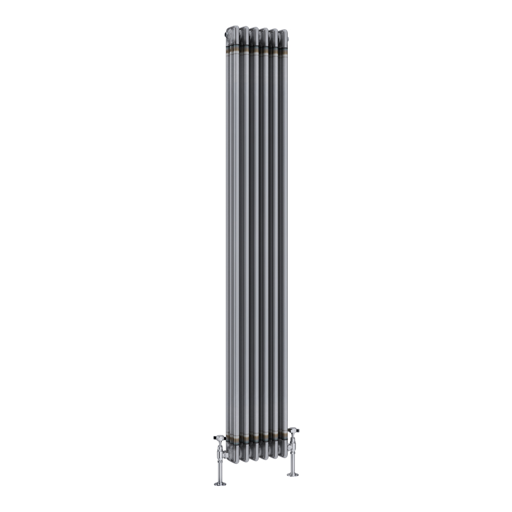 Keswick H1800 x W290mm Raw Metal (Lacquered) Traditional Vertical ...