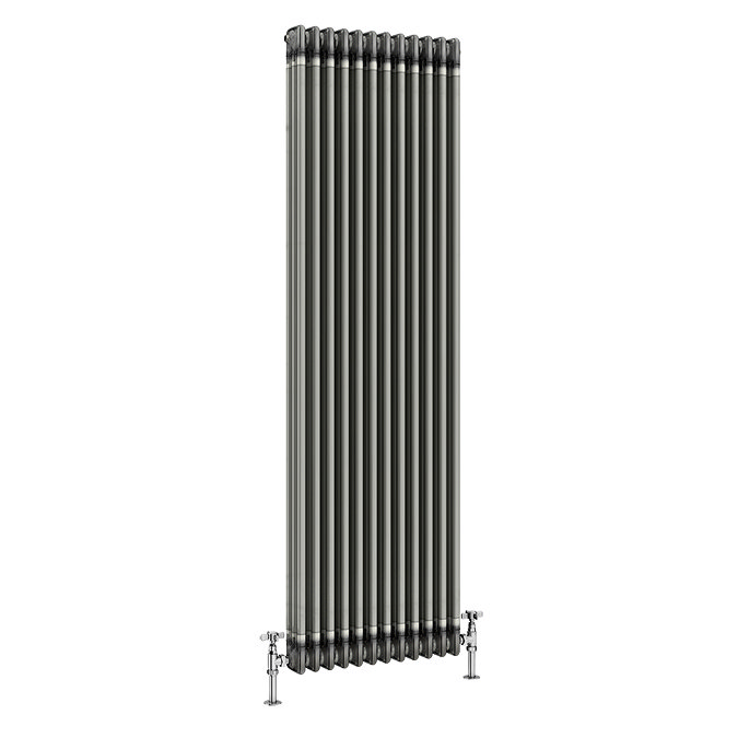 Keswick 1800 x 560mm Raw Metal (Lacquered) 3 Column Radiator ...