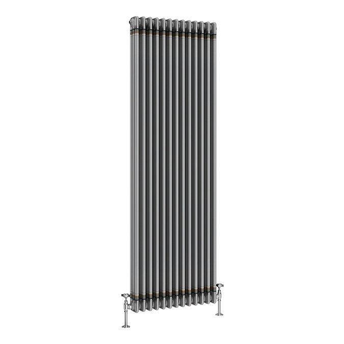 Keswick 1800 x 605mm Raw Metal (Lacquered) 3 Column Radiator ...