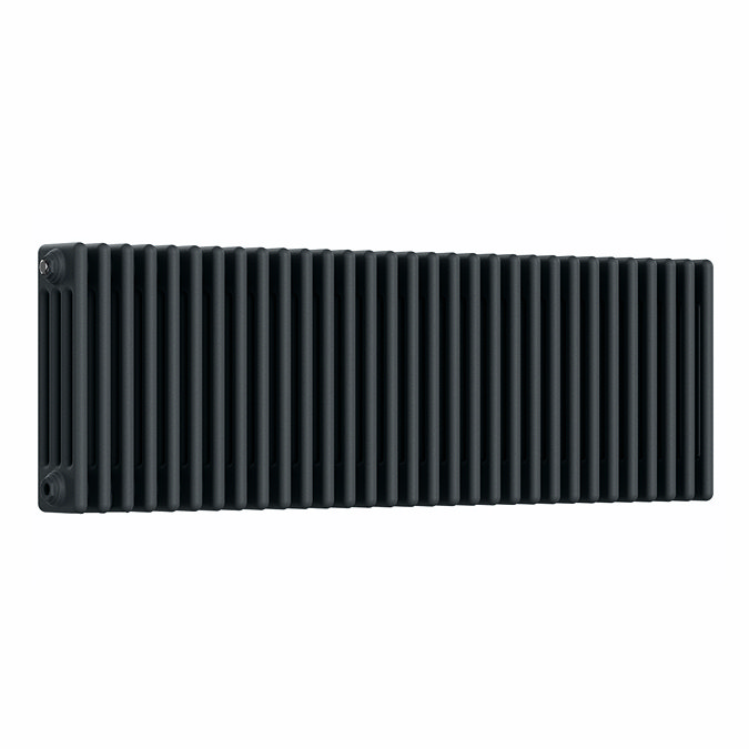 Keswick H450 x W1415mm Cast Iron Style Traditional 4 Column Anthracite ...