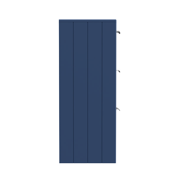 Keswick Blue 350mm Traditional 3 Drawer Storage Unit | Victorian ...
