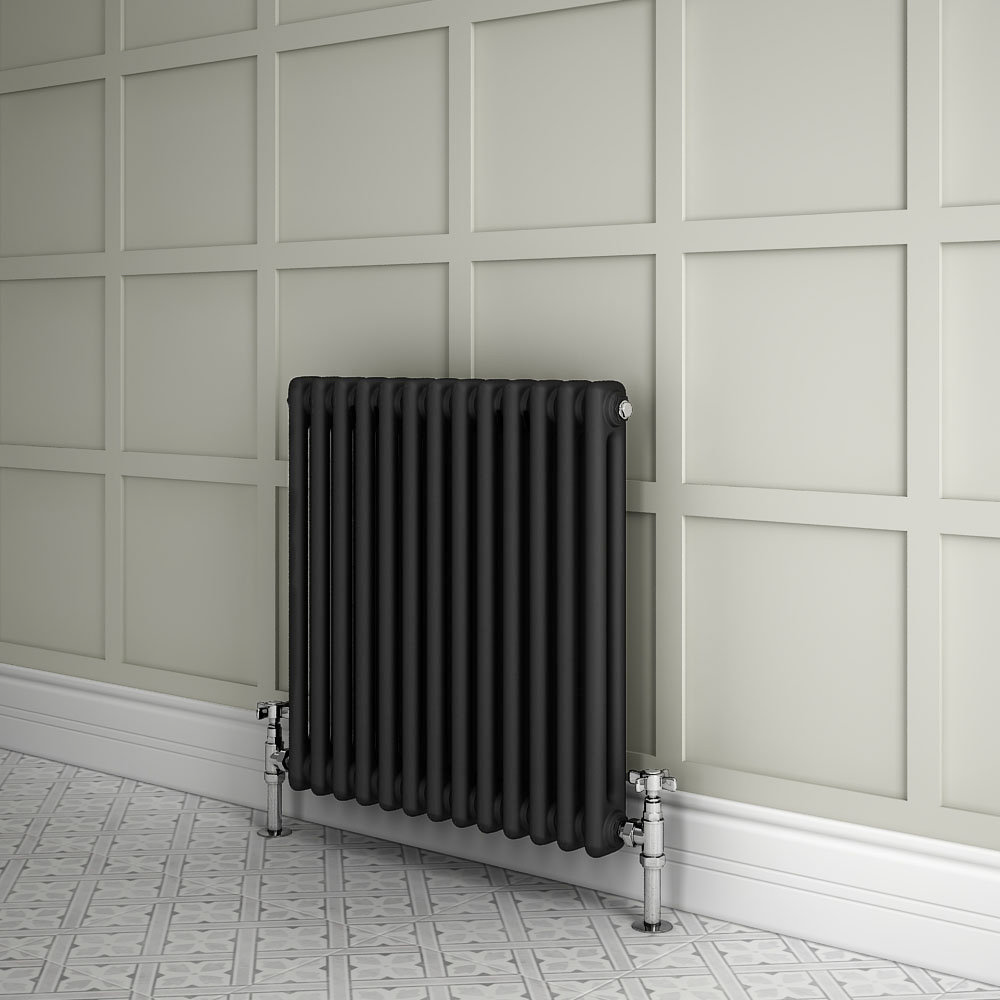 Keswick 600 x 605 Horizontal Radiator Anthracite 2 Column (13 Section ...