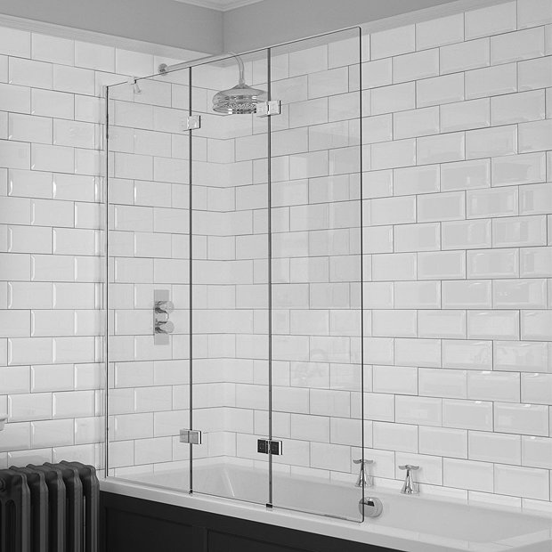 Kudos Inspire Triple Bath Screen | Victorian Plumbing