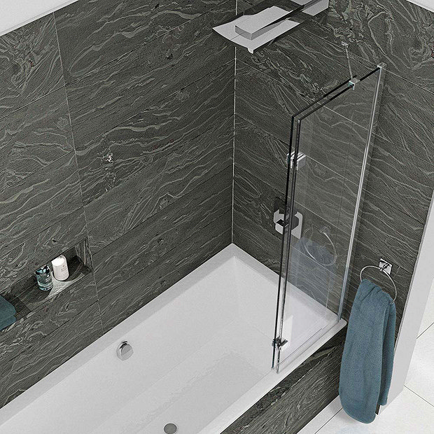 Kudos 2 Panel Bath Screen | Victorian Plumbing