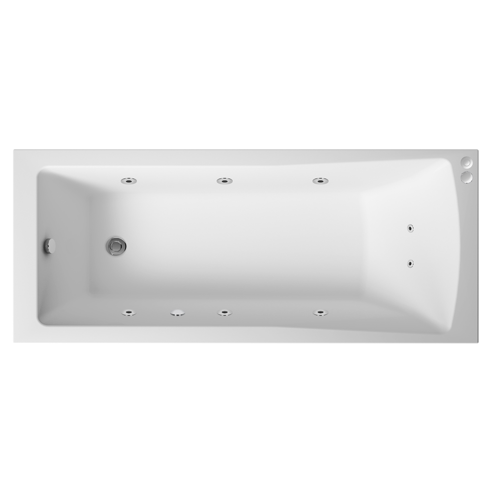 Laguna Whirlpool Spa 8 Jet Square Single Ended Bath | Online Now