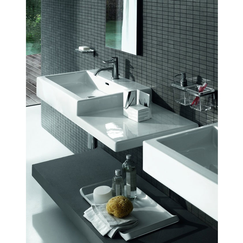 Laufen - Living City 1 Tap Hole 1000mm Basin with Shelf - Left or Right ...