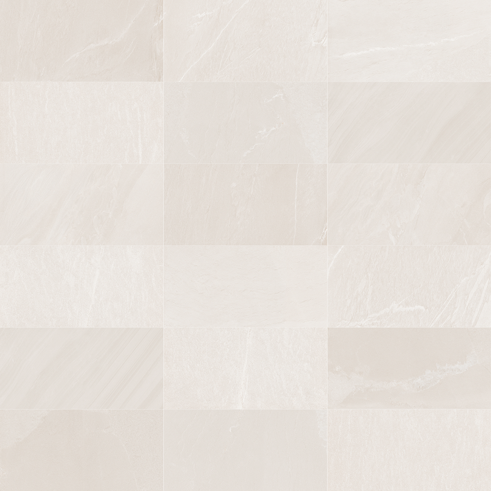 Lita Ivory Stone Effect Wall and Floor Tiles - 450 x 900mm