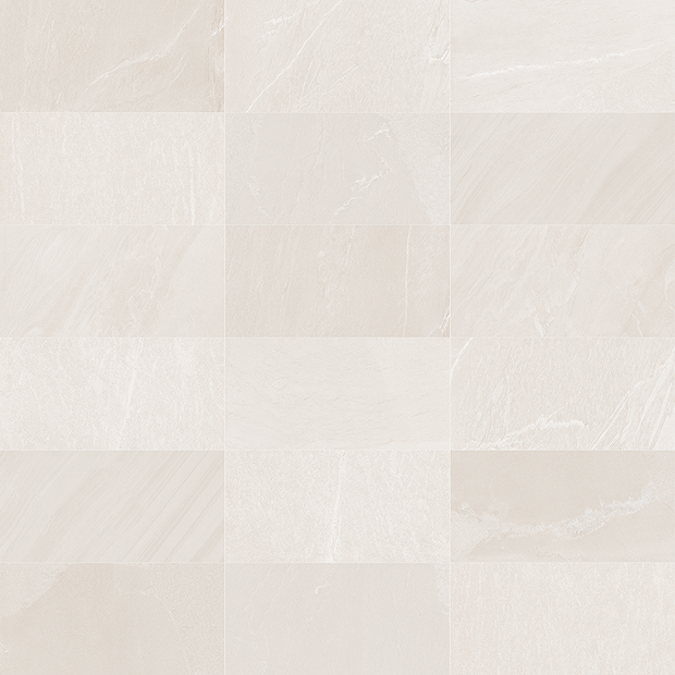 Lita Ivory Stone Effect Wall and Floor Tiles - 450 x 900mm