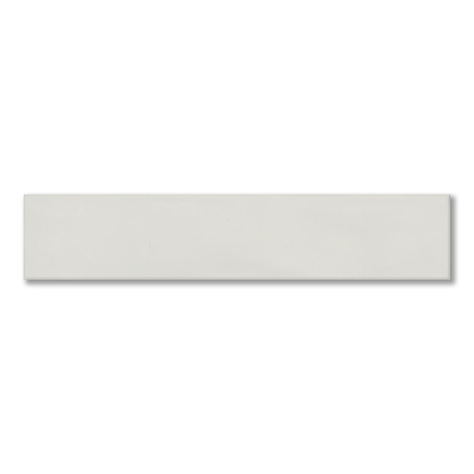 Lucy Rustic Matt White Wall Tiles 50 x 250mm