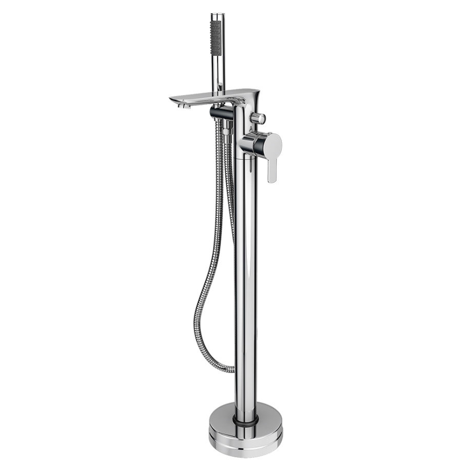 Madrid Floor Mounted Freestanding Bath Shower Mixer at Victorian ...
