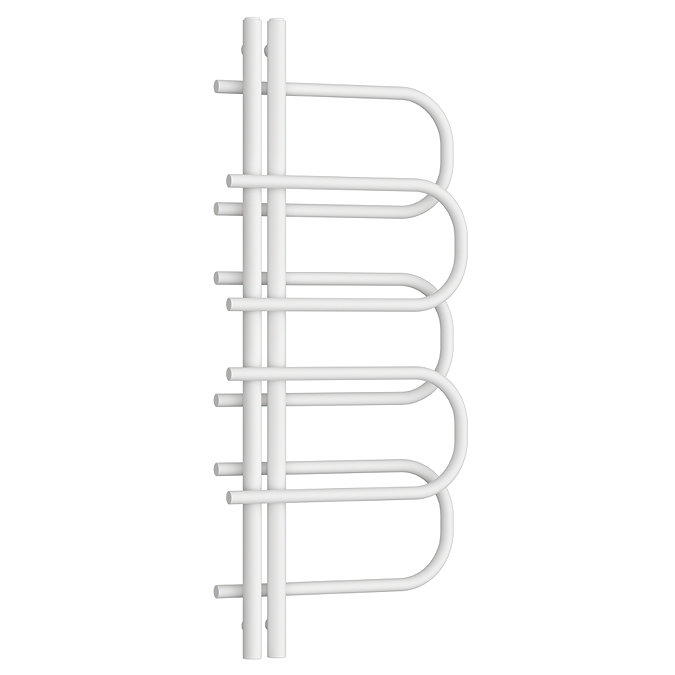 Malmo Designer Wall-Mounted Radiator 1200 x 500mm Matt White ...