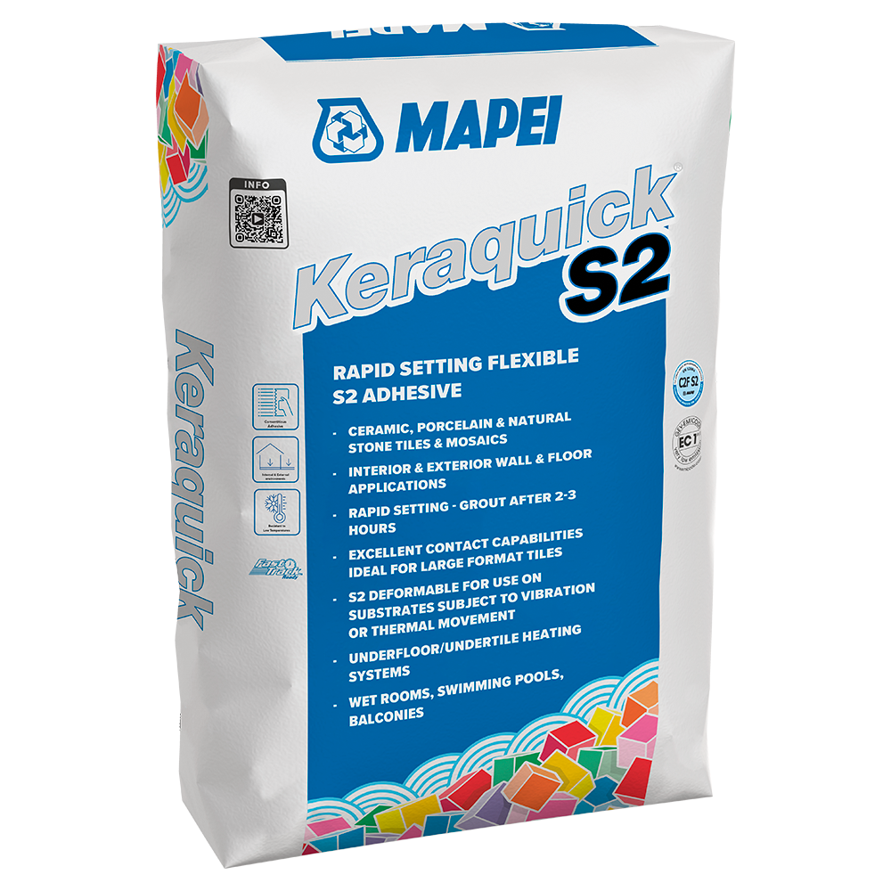 Mapei Keraquick S2 Fast Setting Tile Adhesive 20kg