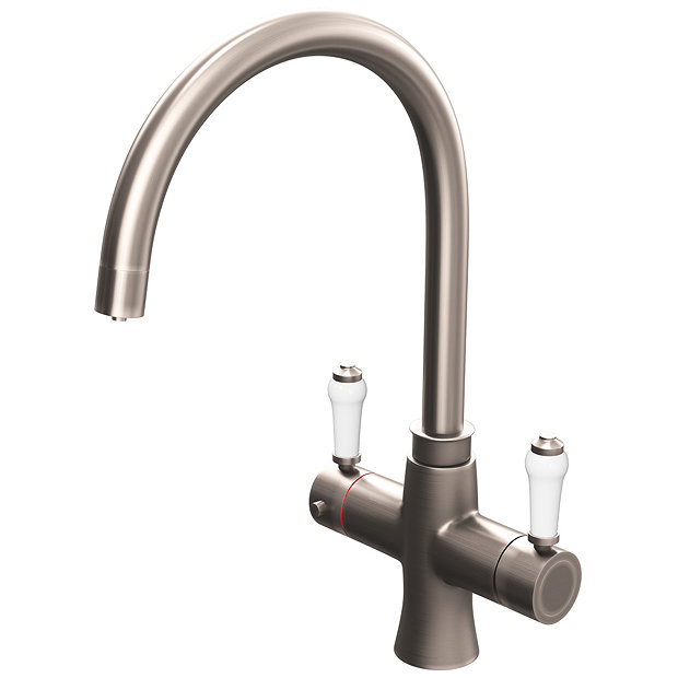 Marple Traditional Gunmetal Grey Instant Boiling Water Kitchen Tap ...